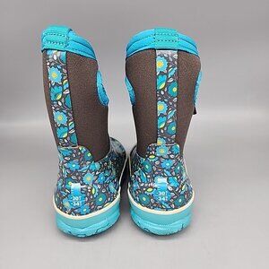 Bogs | Shoes | Bogs Infant Classic Floral Boots Kids Baby Size 7 Teal ...